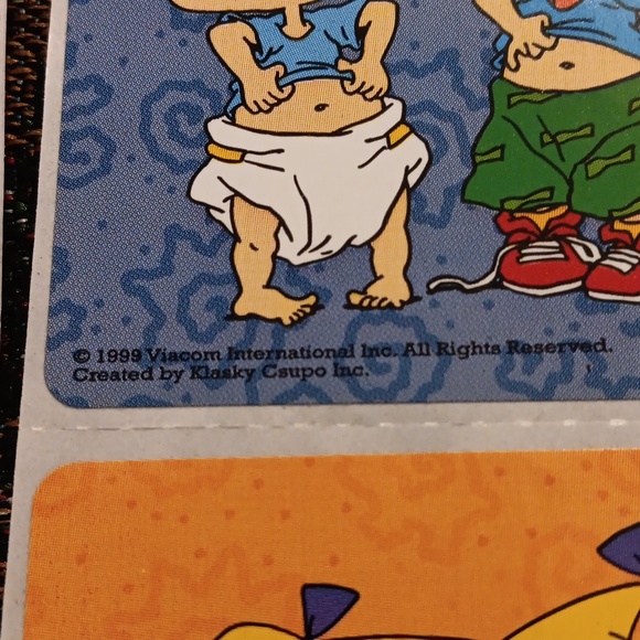 Other | 1999 Blues Clues Rugrats Stickers | Poshmark